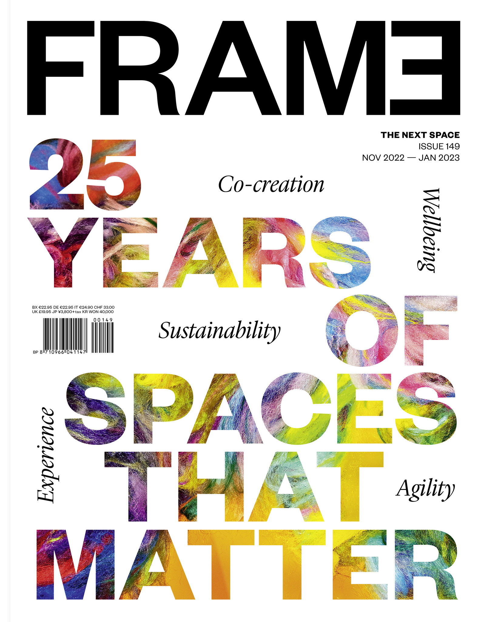 FRAME Magazine Issue 149. Nov '22-Dec '23 | soda. BOOKS+MAGS